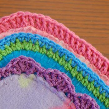 Quick & Easy Crochet Edging Patterns - Petals to Picots