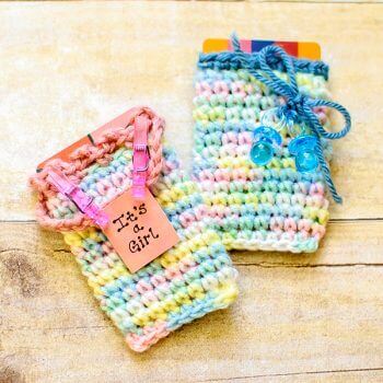 Crochet Gift Card Holder Pattern - Petals to Picots