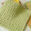 Crunchy Stitch Crochet Dishcloth Pattern | Petals to Picots