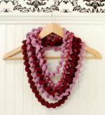 Crochet Corkscrew - Curlicue Spiral Scarf Pattern | Petals to Picots